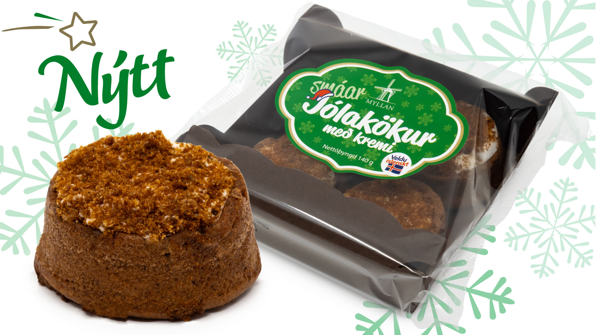 Smakkaðu nýju Myllu-smáar Jólakökur með kremi | Myllan - brauð og kökur